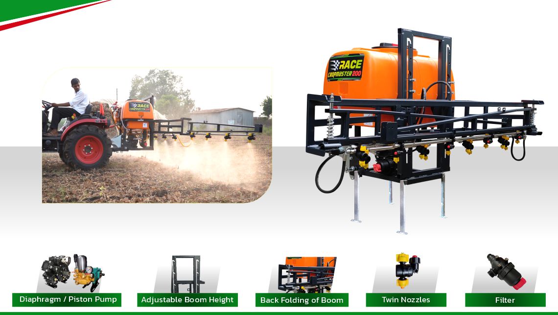 Tractor Mounted Boom Sprayers & operated | Best Prices Available