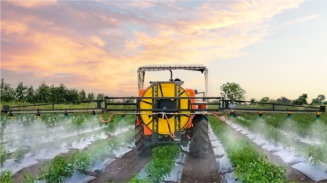 Tractor sprayer pump - Cropmaster Reel sprayer for tractor